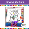 Label a Picture | Beginning Labeling for Little Writers | Kindergarten ...