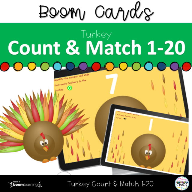 Turkey Activities For Kindergarten - Kindergarten Chaos