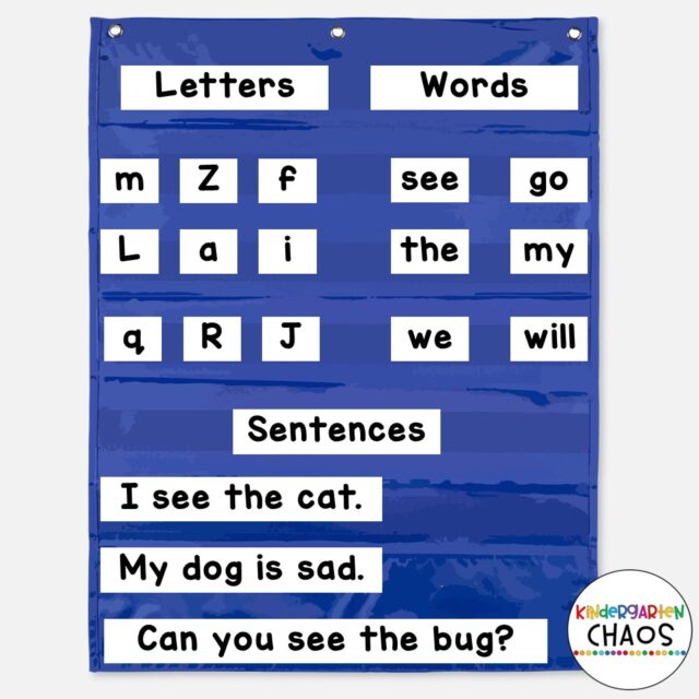 SOR ABC Work With Letters Activities - Kindergarten Chaos