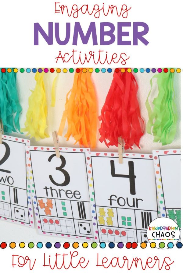 Engaging Number ID Activities For Kindergarten - Kindergarten Chaos