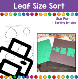 Fall Autumn Literacy and Math Activities Bundle - Kindergarten Chaos