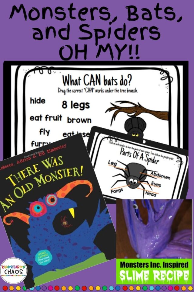October Activities For Kindergarten - Kindergarten Chaos