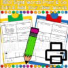 Editable Sight Word SOR Strategies | Word Mapping | Decodable Sentence ...