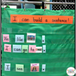 Writing Sentences In Kindergarten - Kindergarten Chaos