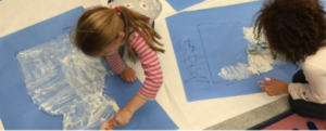 Butcher Paper Activities For Little Learners - Kindergarten Chaos