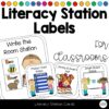 How to Start Literacy Stations in Kindergarten