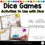Dice Games Year Long Bundle | Number ID | Decomposing | Addition ...