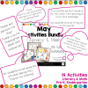 May Literacy Math Activities | Flowers Plants | Spring | Worksheets ...