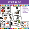 Alphabet Posters with Real Non-Fiction Pictures - Kindergarten Chaos