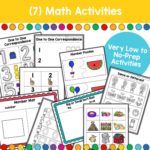 August Back to School Literacy Math Activities - Kindergarten Chaos