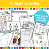 September Back to School Literacy Math Activities - Kindergarten Chaos