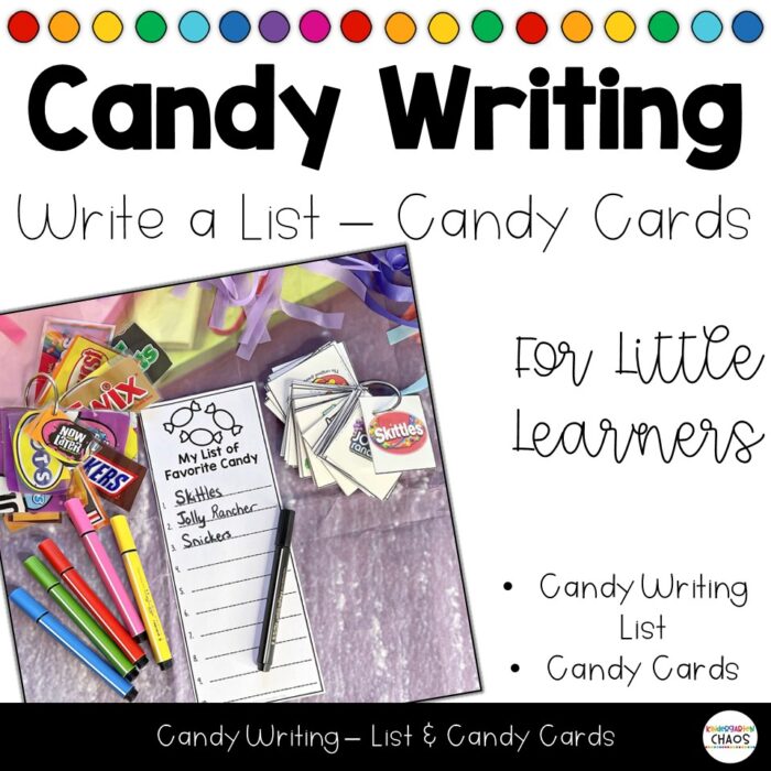 October Candy Activities For Little Learners - Kindergarten Chaos