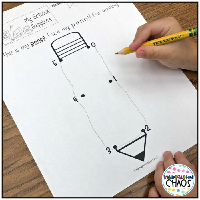 Teaching Pencil Grip To Little Learners - Kindergarten Chaos