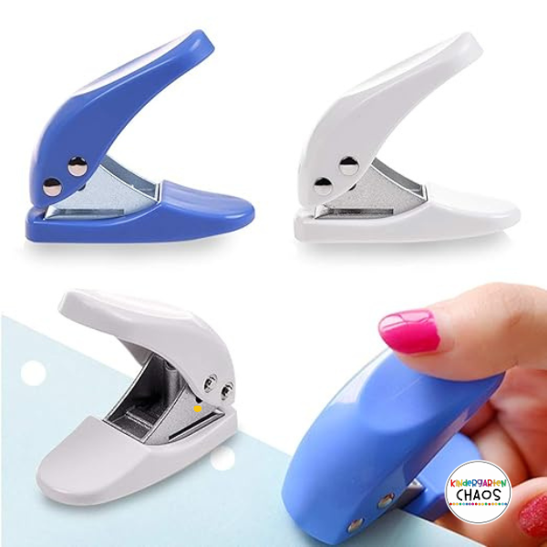 Hole Puncher Activities For Little Learners - Kindergarten Chaos