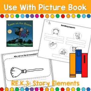 Picture Book Activity Pack | Room on the Broom | Retelling ...