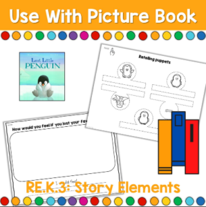 Picture Book Activity Pack | Lost Little Penguin - Kindergarten Chaos