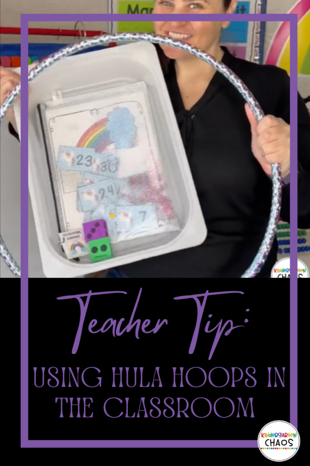 Teacher Tip: Using Hula Hoops In the Classroom - Kindergarten Chaos
