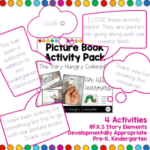 The Very Hungry Caterpillar | Picture Book Activity / retelling ...
