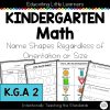 K.G.A 2 Correctly Name Shapes 2D 3D - Kindergarten Chaos