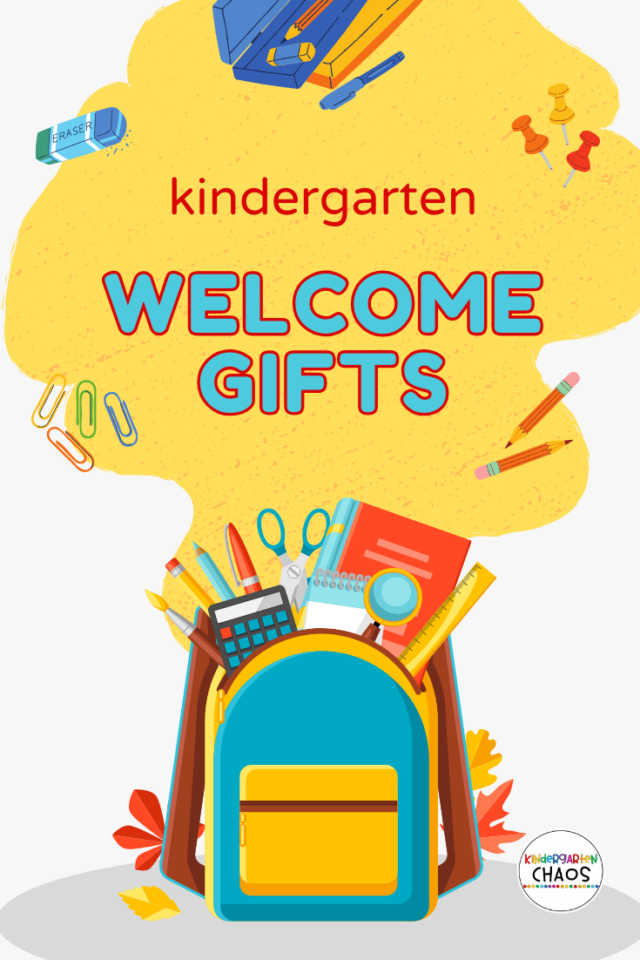 Kindergarten Welcome Gifts - Kindergarten Chaos