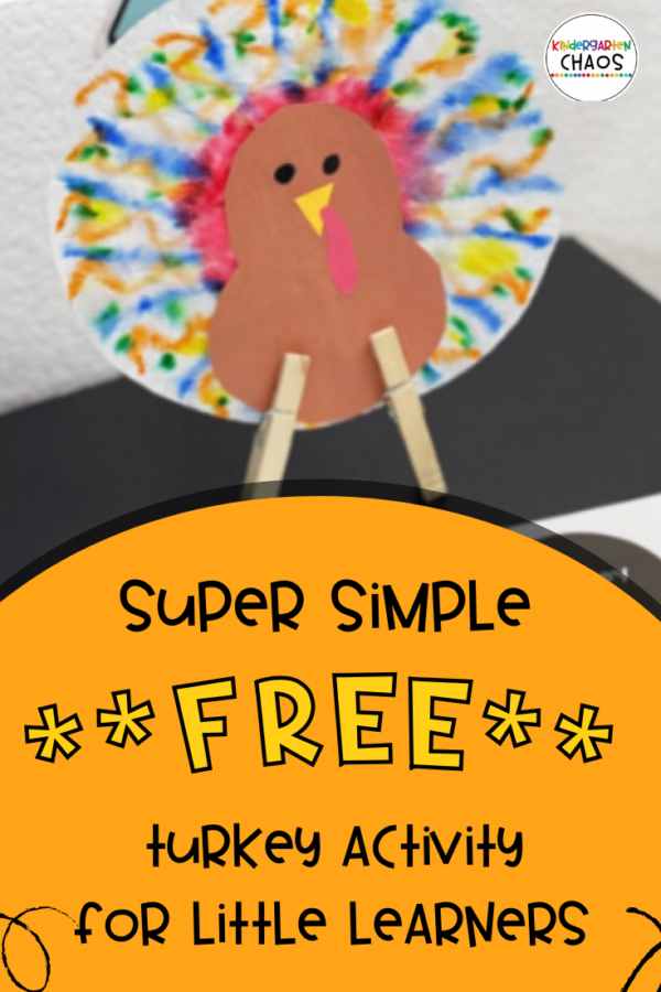 Super Simple **FREE** Turkey Activity for Little Learners ...