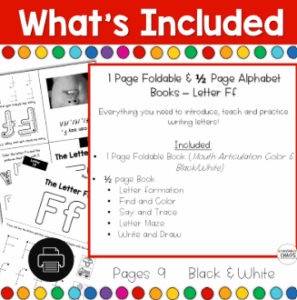 Alphabet Letter Books For Little Learners - Kindergarten Chaos