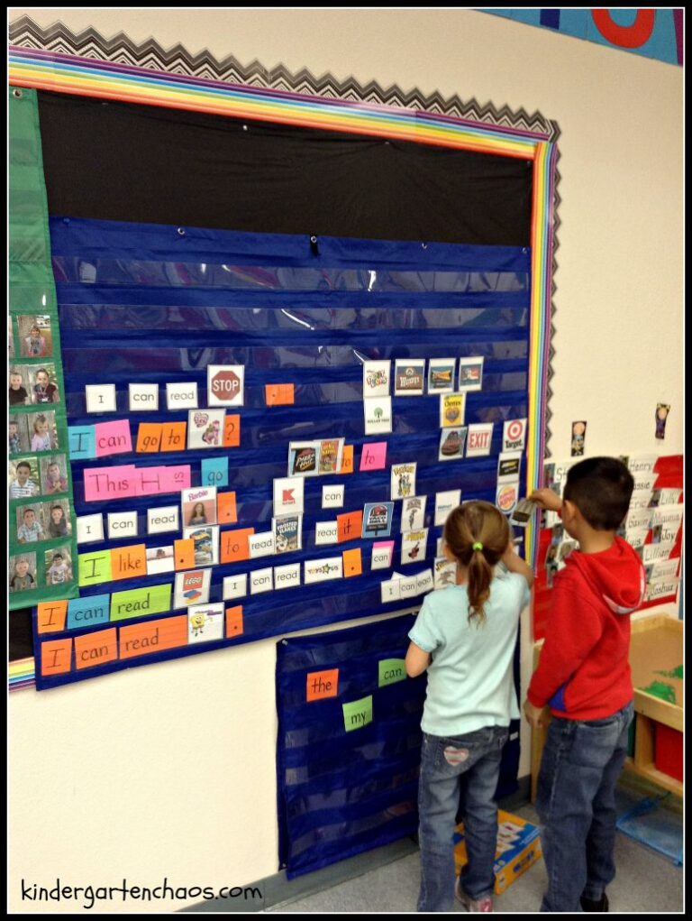 Creating a Literacy-Rich Environment in Kindergarten - Kindergarten Chaos