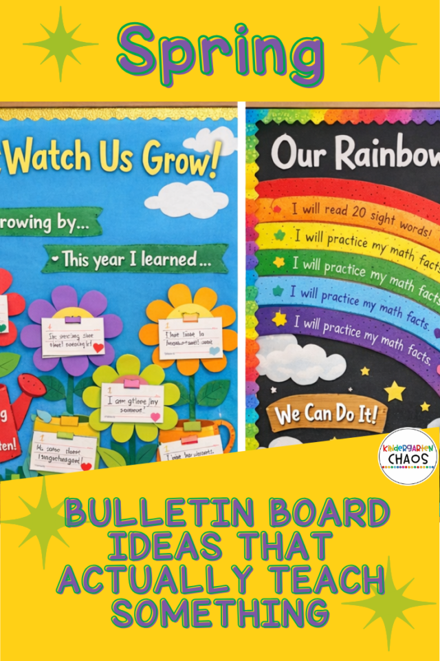 Pinnable Templates - Kindergarten Chaos